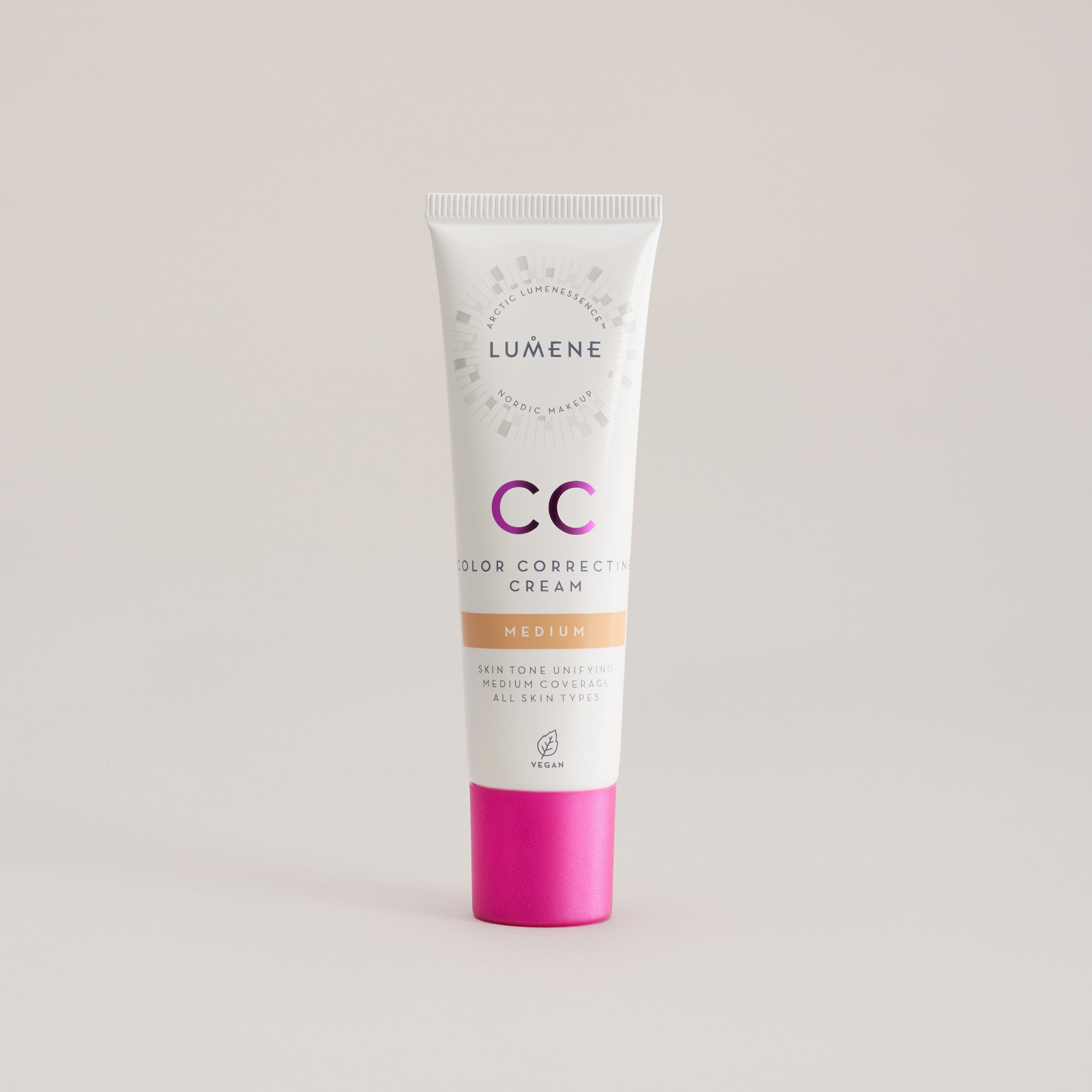 CC Color Correcting Cream Fluid Foundation for Flawless Skin - 2 Medium ...